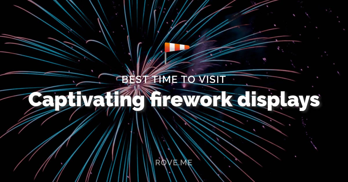 Captivating firework displays﻿ 2025 - Rove.me
