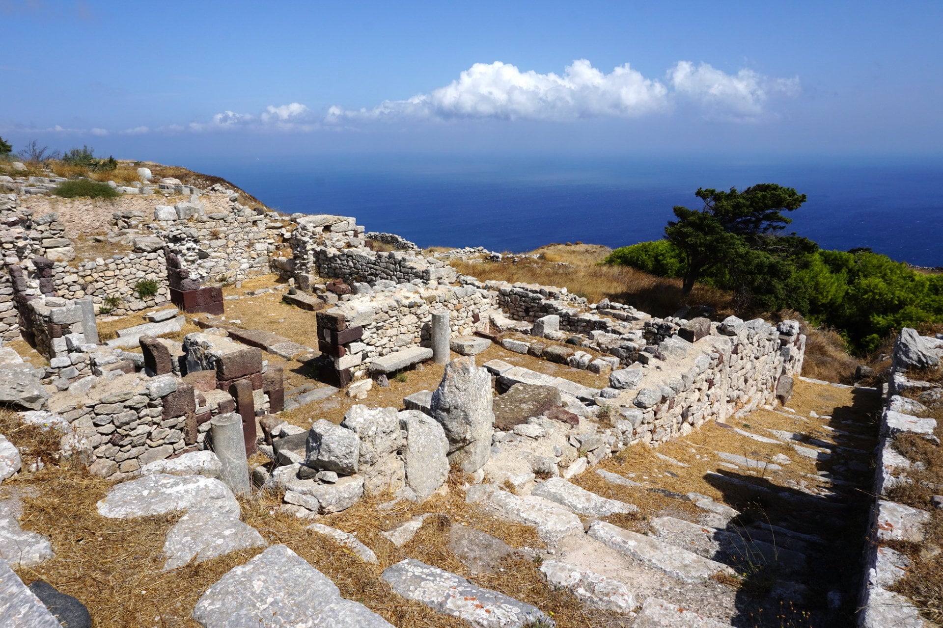 Ancienne Théra (Mesa Vouno) à Santorin 2025-2026 - Rove.me
